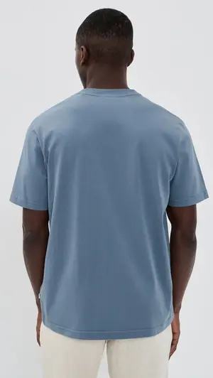 Nn07 Adam Tee - Stone Blue