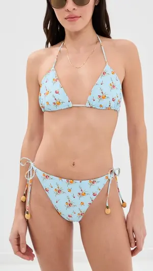 Sea Freya Embroidered Bikini Bottom