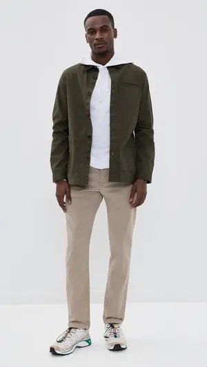 Faherty Brand Sunwashed Slub Hoodie - White
