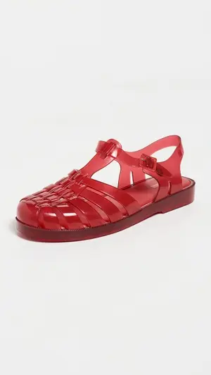 Melissa Possession Jelly Sandals - Red