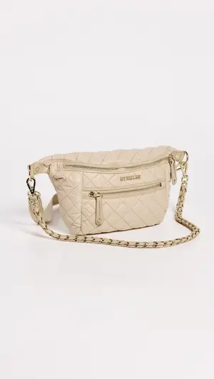 Mz Wallace Small Crosby Sling Bag - Buff