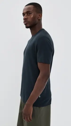 Nn07 Clive Textured Tee