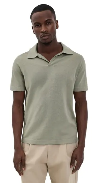 Men's Sage Shirt Polos