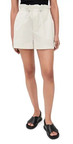 AGOLDE Lydia Shorts - Chalk White