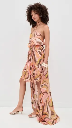 Alexis Gisela High-low Maxi Dress