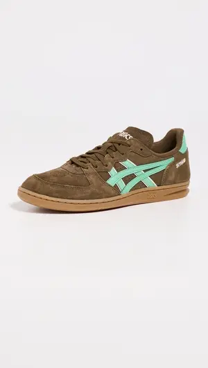Asics Skyhand Og Sneakers - Brown Storm/ice Green