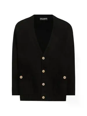 Dolce & Gabbana Wool Blend Button-down Cardigan