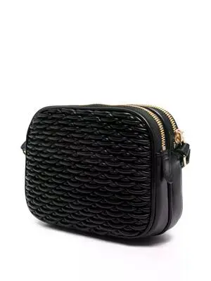 Calvin Klein Pleated Double Zip Crossbody Bag