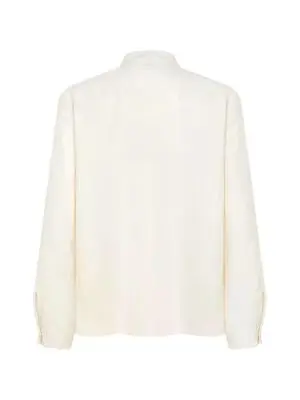 LANEUS Buttoned Pocket Overshirt - Neutrals