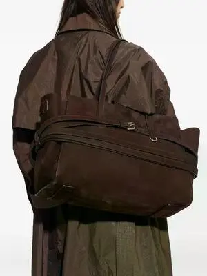 Moschino Tie Me Tote Bag - Brown