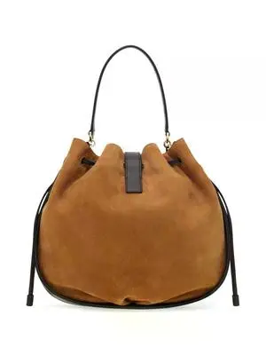 FERRAGAMO Hug Bucket Bag - Brown