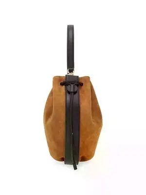 FERRAGAMO Hug Bucket Bag - Brown