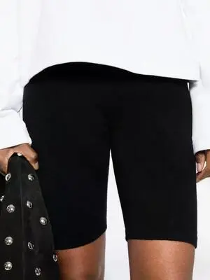 Eric Bompard Knitted Shorts - Black