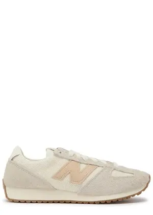 NEW BALANCE 471 Panelled Mesh-knit Sneakers - White