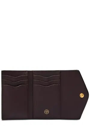 Mulberry Logo Grained Leather Wallet