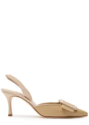 Women's Manolo Blahnik Nude Shoes