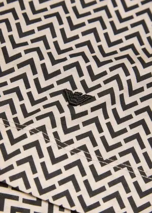 Emporio Armani Patterned Jersey T-shirt