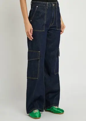 GANNI Straight-leg Jeans
