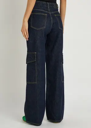 GANNI Straight-leg Jeans