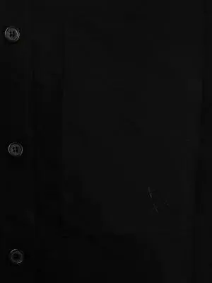 LANEUS Two-pocket Overshirt - Black