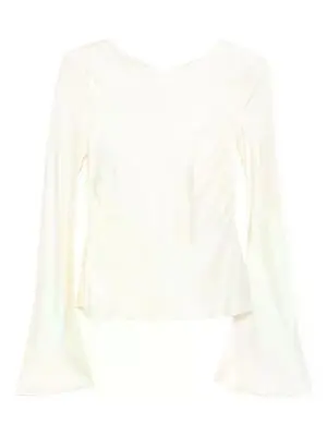 Ganni Gathered Blouses