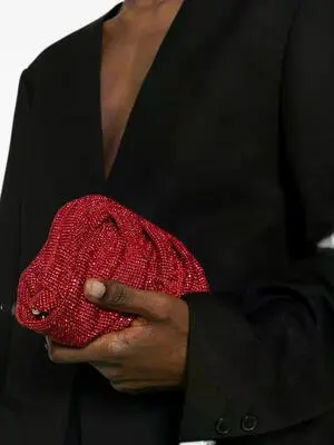 Benedetta Bruzziches Crystal-embellished Clutch Bag