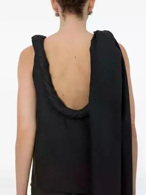 Loulou De Saison Scarf-detail Blouse - Black