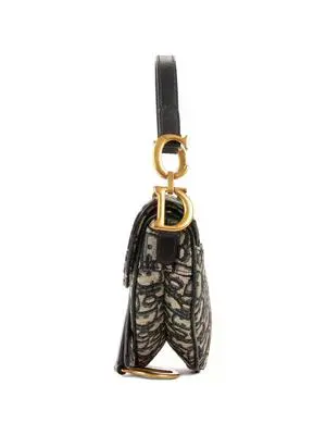 Dior Mini Saddle Handbag - Blue