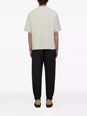 Herno Straight-leg Trousers With Elasticated Cuffs