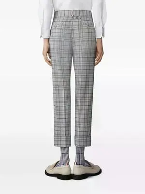 Thom Browne Check Patterned Trousers