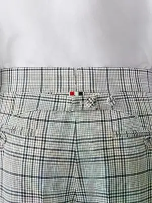 Thom Browne Check Patterned Trousers