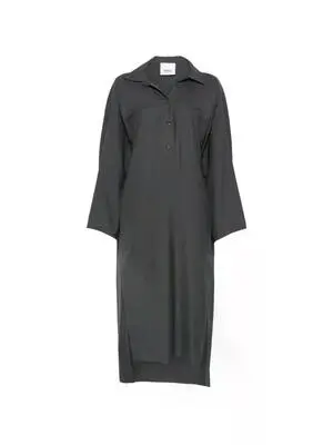 Erika Cavallini Button Front Shirt Dress