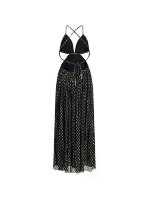 Zimmermann Daylight Braid Trim Cutout Maxi Dress