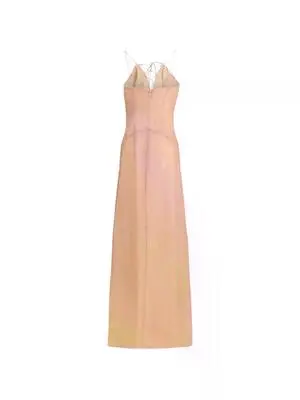 KRISTINA TI Floral Print Maxi Dress - Orange