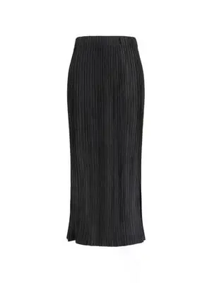 GONGDID DESIGN Pleated Midi Skirt
