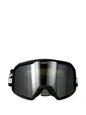 100% PURE Valnor Logo Goggles - Black