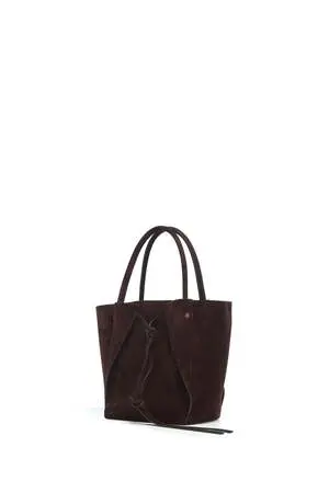 Gabriela Hearst Small Marija Suede Tote Bag - Chocolate