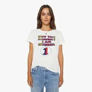 MOTHER The Boxy Goodie Why Try Harder T-shirt