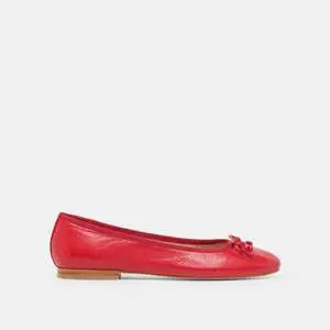 DOLCEVITA Ritla Ballet Flats - Cherry Leather