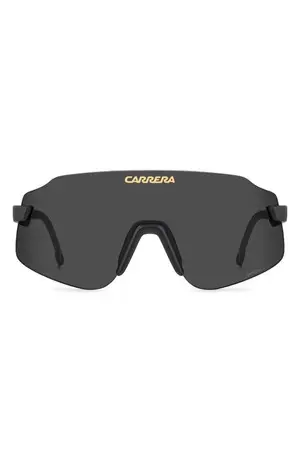 Carrera Eyewear C Sport 99mm Shield Sunglasses - Matte Black/grey