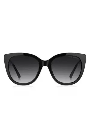 Marc Jacobs 54mm Cateye Sunglasses - Black/dark Grey Sf