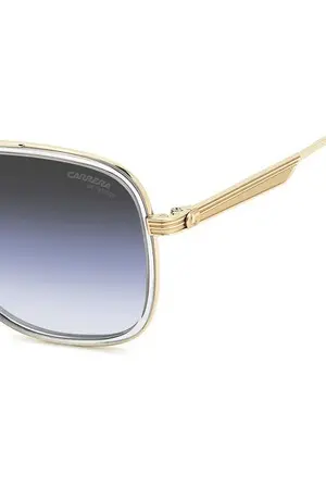 Carrera Eyewear 58mm Aviator Sunglasses - Grey/grey Azure