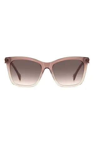 Carolina Herrera Rectangular Sunglasses - Sand/pink