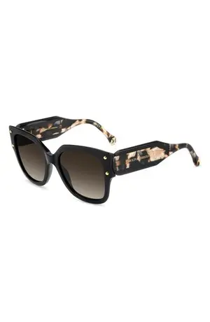 Carolina Herrera 55mm Gradient Square Sunglasses - 0807-ha