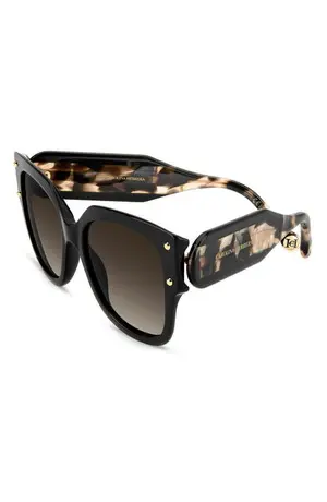 Carolina Herrera 55mm Gradient Square Sunglasses - 0807-ha