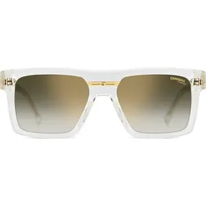 Carrera Eyewear Victory 55mm Gradient Rectangular Sunglasses - 0900-d6