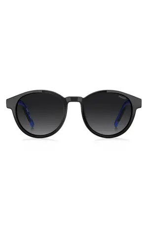 Hugo 51mm Panthos Sunglasses - Shaded Grey/dark Grey Sf