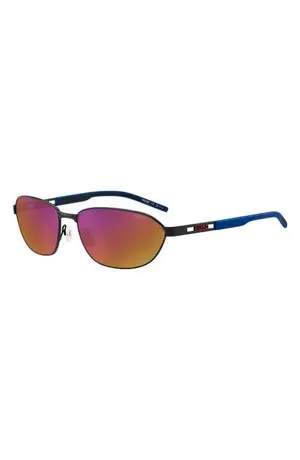 Hugo 62mm Rectangular Sunglasses