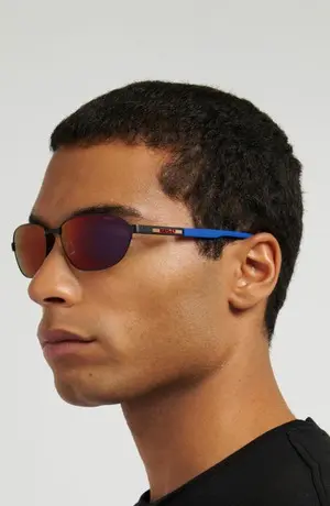 Hugo 62mm Rectangular Sunglasses