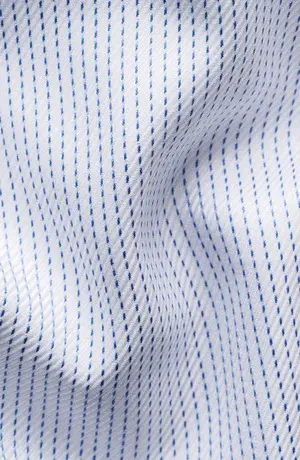 Eton Contemporary Fit Semi Solid Dress Shirt - Light Blue